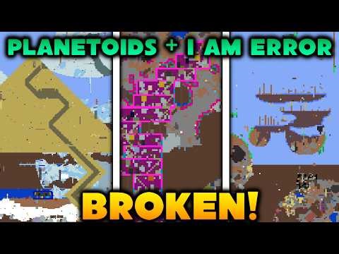 I broke Terraria with this Seed - Planetoids & I am error