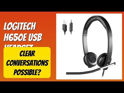 REVIEW (2025): Logitech H650e USB Headset. Features.