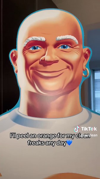 Peeling An Orange for Clean Freaks