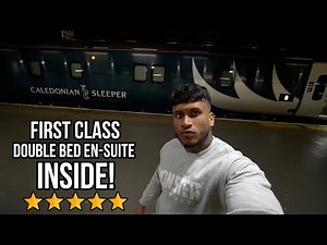 12 hrs INSIDE a FIRST CLASS LUXURY SLEEPER TRAIN (Caledonian Sleeper LONDON to EDINBURGH)
