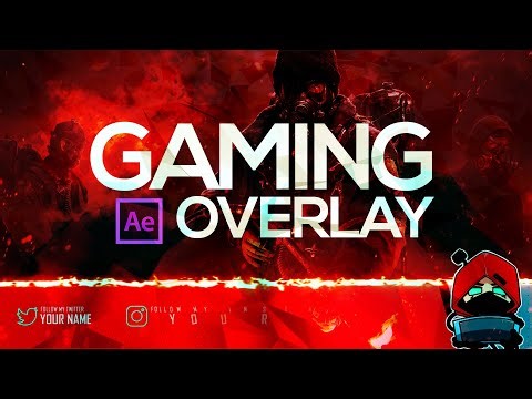 Gaming Overlay In After Effects - Free Template