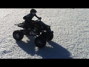 RC CWR - Axial truck rescue with help from Losi trekker quad