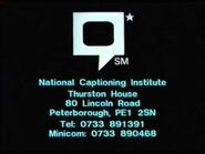 National Captioning Institute Closed-Captions Screens (1993-1996)