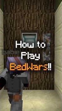 How To Play BedWars! (step by step) #minecraft #hypixel #gaming #bedwars