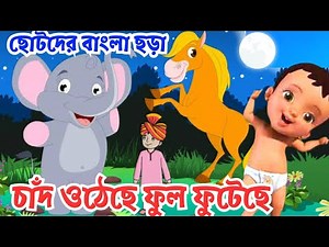Bangla Chora | ছোটদের মজার মজার বাংলা কার্টুন ছড়া | Chotoder bengali Cartoon rhymes | kids rhymes |