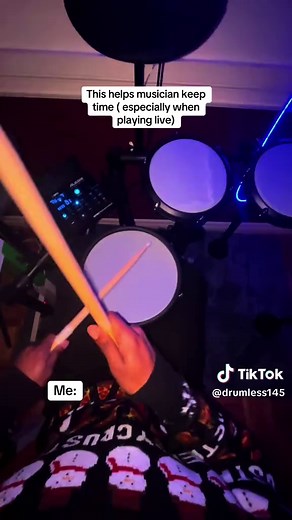 Understanding Drummer's Perspective with Metronome Practice