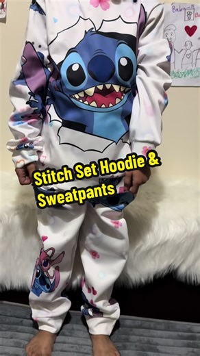 Stitch Set Hoodie & Sweatpants #Christmas #DealDrops #tiktokmademebuyit #sweatpants #Hoodie