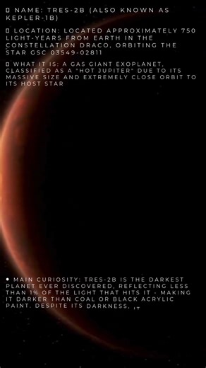 TrES-2b: The Darkest Planet in the Universe - Blacker Than Coal