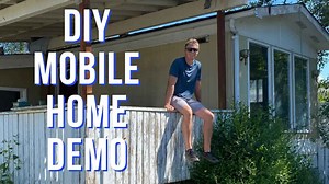 DIY mobile home removal | Preparing a mobile home to be moved!