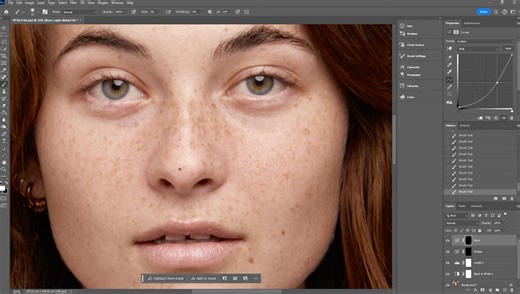 How to Enhance Freckles in Photoshop