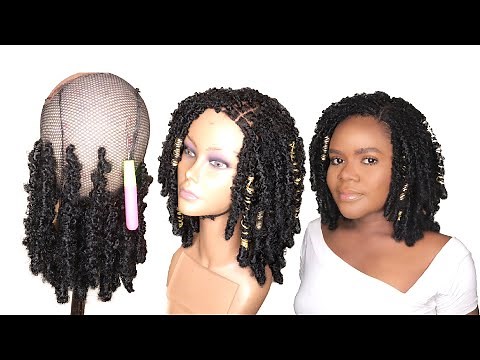 DIY Butterfly Locs Wig Tutorial Using Expression Product - No Closure Wig