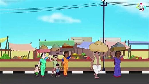 Fun in Lockdown _ Lockdown with Family _ Animated Story _ English Cartoon _ Moral Stories _ PunToon