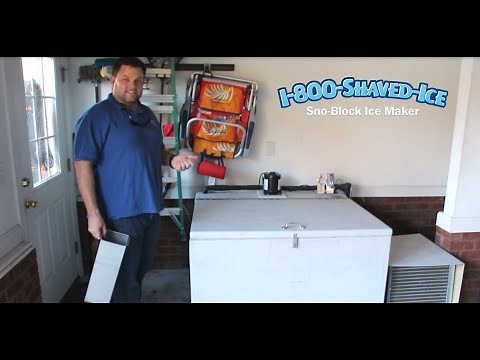 Sno-Block Ice Maker | 404-1200-SB | 1-800-Shaved-Ice.com