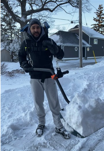 No You Can’t #exo #exoskeleton #technology #engineering #snow | exoskeleton