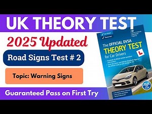 NEW UK Theory Test 2025 | Road Signs Practice Test Questions