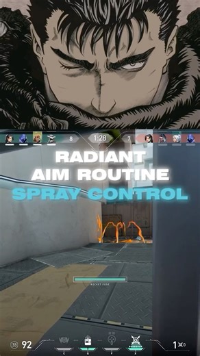 🔥 Want to master spray control like a Radiant player?