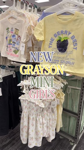 Love To Target | Leily on Instagram: "PT. 2 for the girls 🩷 NEW! Grayson Mini toddler girl collection! Sizes 12mo-5T! Not online yet 🥲 check your stores for now 🫶🏼 Comment “MINI” and I’ll get you a link as soon as they’re online! #target #targetstyle #newattarget #toddlergirlfashion #girlmom"