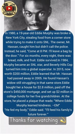 Eddie Murphy Was Stealing Food To Survive #shorts #shortvideo #actor