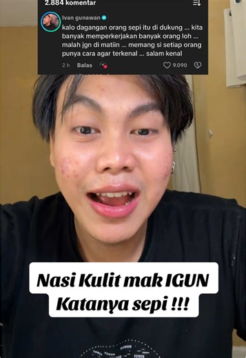 Review Kontroversial Nasi Kulit Mak Igun di Media Sosial