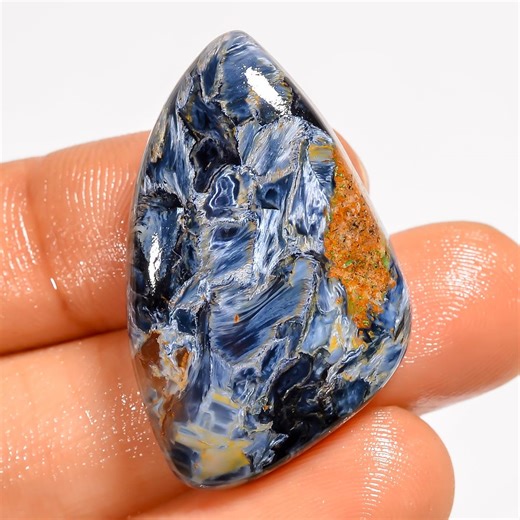 100% Natural Pietersite Fancy Shape Cabochon Gemstone 33 Ct. 34X21X6 Mm AR-1148 - Etsy