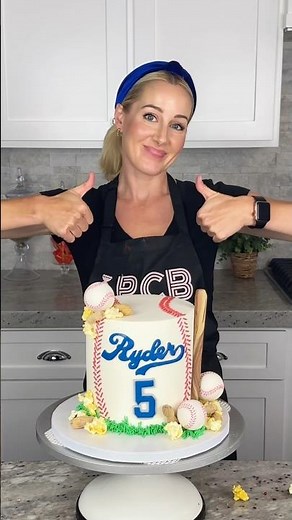 You’re Killin’ Me, Smalls! ⚾ Watch this Sandlot Inspired Baseball Birthday Cake Come to Life!