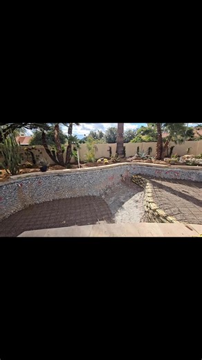 This is what a true pool transformation looks like behind the scenes. We reduced the depth to make the pool more functional, easier to heat, safer for the family, and better for everyday use. Then we added a Baja shelf — the ultimate luxury lounging feature for sun, seating, and shallow-water relaxation. This isn’t just a remodel… It’s a complete lifestyle upgrade. #swimmingpoolconstruction #backyardrenovation #swimmingpools #cortezstreetwithluxe Luxe Outdoor Environments | Luxe Outdoor Environm