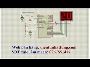 Lập trình Vi điều khiển, Cảm biến áp suất, Đọc Analog ADC + Led 7 đoạn + Tính Vref, Lập trình Pic