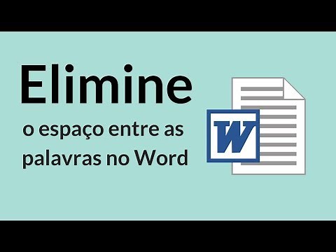 📌WORD - ELIMINAR ESPAÇOS ENTRE AS PALAVRAS (SIMPLES E RÁPIDO) [Prof. Alda]