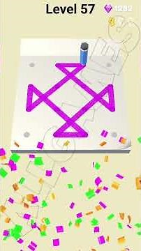 line paint lvl 51 to lvl 60 gameplay all games #shorts #linepaint #allgames #viralvideo