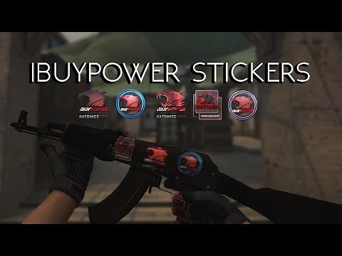 Every IBUYPOWER Sticker Showcase