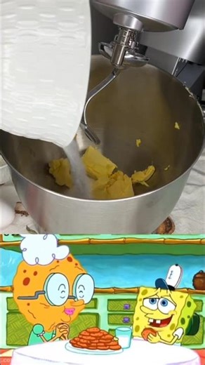 Crazy Sugar Cookies with SpongeBob Vibes 🍪.#shorts #cookies #spongebob #christmas