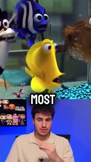 Amazing Finding Nemo Revealed about Gill #findingnemo #pixar #disney #behindthescenes #moviescenes