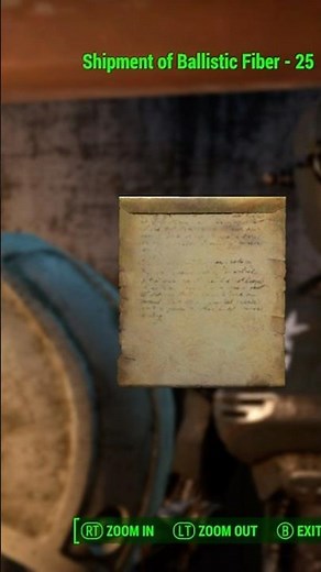 Fallout 4-How To get Ballistic Fiber