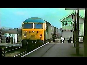 Trains at Worksop & Retford - 1986
