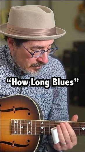 How Long Blues #shorts #NationalGuitar