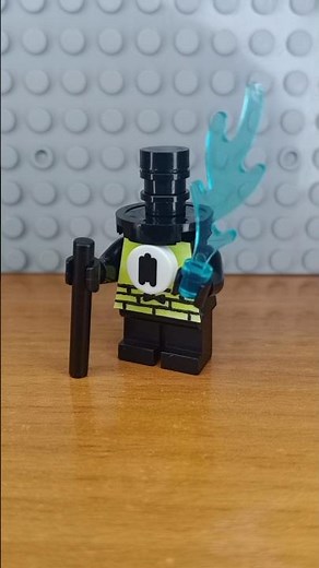 Lego Minifigure Bill Cipher from Gravity Falls