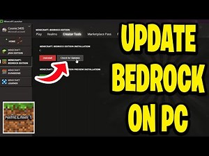 How To Update Minecraft Bedrock On PC