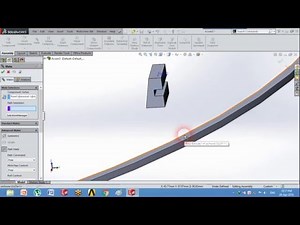 Using Path Mate and Motion in Solidworks