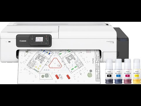 Canon imagePROGRAF TC-21M Review | 24” Large Format Printer for Posters, CAD & More