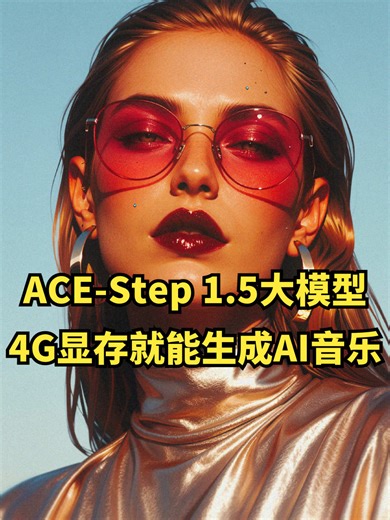 ACE-Step 1.5大模型：4G显存就能生成AI音乐！ ACE-Step 1.5大模型现已支持ComfyUI，输入曲风与歌词，10秒生成AI歌曲。 演示案例： 🎵 曲风：中文硬核说唱 🎵 歌词：“有钱没钱，回家过年，吃着焖子，想着良子！” 模型亮点： ✅ 仅需4G显存，本地可运行 ✅ 支持生成长达10分钟的音乐 ✅ 兼容50 语言，可进行LoRA训练定制歌手风格 ✅ 作者提供完整中文教程 跟着视频，从零跑通ComfyUI工作流，轻松生成AI音乐！适合创作者、音乐爱好者及相关行业伙伴尝试～ #tiktoklearningcampaign #techtips