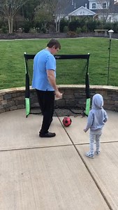 The Net Return Jr. in Backyard