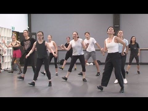 "Uptown Funk" Tap Routine Sydney Dance Company Studios