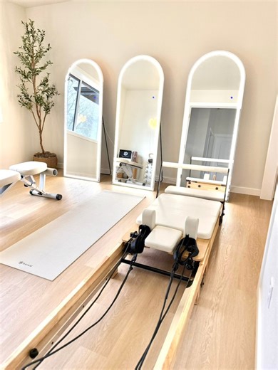 Everything you need to turn a corner of your house into your dream home gym 🙌 #pilatesreformer #pilatesstudio #Pilates #HomeGym #amazonfinds | Everything Envy
