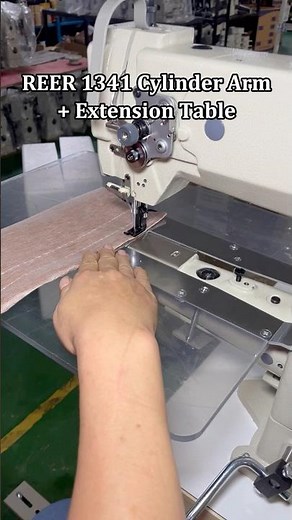 What！1341 Cylinder Arm Sewing Machine with Extension Table | Industrial Solution for Leather & Bags