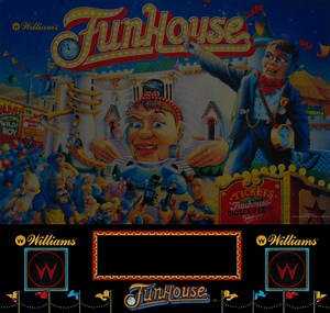 Funhouse (Williams 1990) 2 & 3 screens directb2s b2s db2s