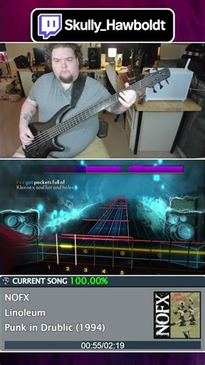 NoFx – Linoleum | Rocksmith 2014 (Bass Playthrough)