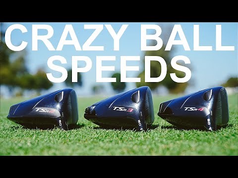 CRAZY BALL SPEED TITLEIST TSR DRIVERS