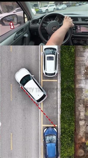 How to park side narrow corner reverse for new comer -3 56 #drivinglessons #drivingschool #driving