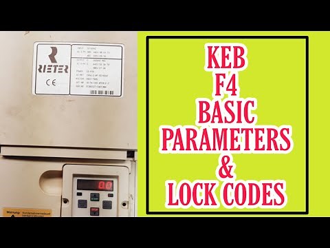 how to set keb f4 basic parameters | keb f4 | keb f5 | vfd repairing lab