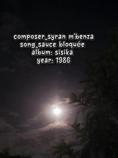 smooth. danceable. infectious the thick soup of love!🫠 Syran featured other artists, too. Vocals:- Wuta Mayi, Jean Pappy Ramazani, and Balou Canta. Rhythm Guitar:- Bamundele Rigo Star. Bass Guitar:- Miguel Yamba. Drums:- Denis Hekiman. Percussion:- Prosper Nkouri. Saxophone:- Sulaiman Hakim. Synthesizer:- Manu Lima Trombone:- Pierre Chabrelle Trumpeter:- Christophe Diop #congolaise🇨🇩 #france #fyp #rumba #echoesofrumba